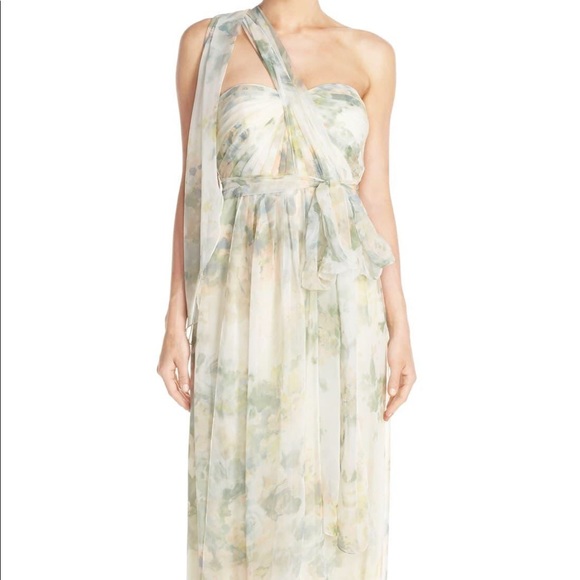 Jenny Yoo | Dresses | Jenny Yoo Ivory Floral Bridesmaids Dress | Poshmark